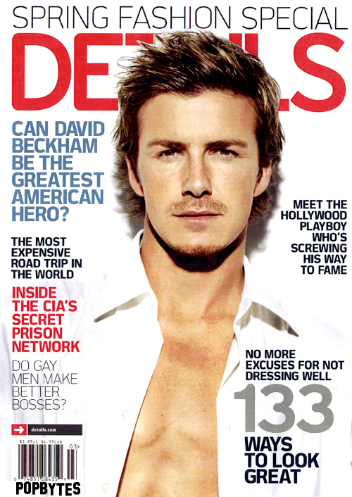 david beckham – new DETAILS coverboy! – PopBytes