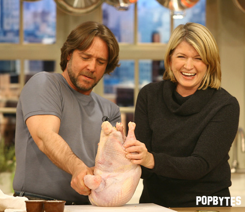 martha & russell go all gooble gooble… – PopBytes