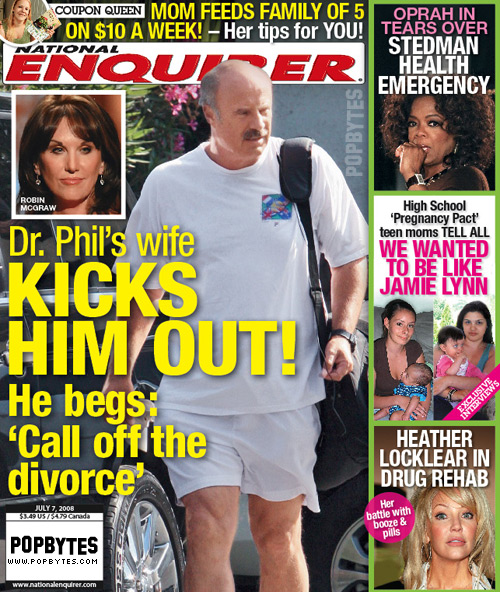 more drama for dr. phil & robin! – PopBytes